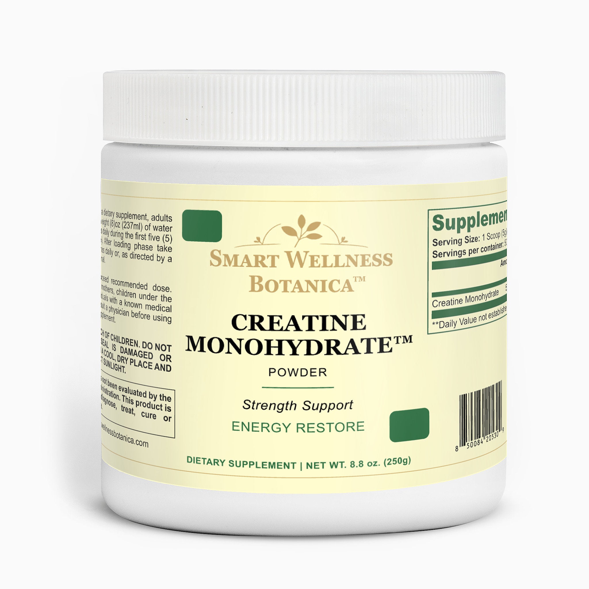 Creatine Monohydrate – Smart Wellness Botanica, inc